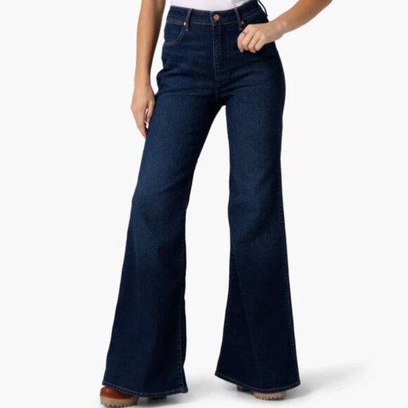 Wrangler | Jeans | Wrangler Wanderer 622 High Rise Flare Jeans Dark ...